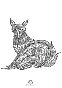 30 Free Printable Animal Mandala Coloring Pages